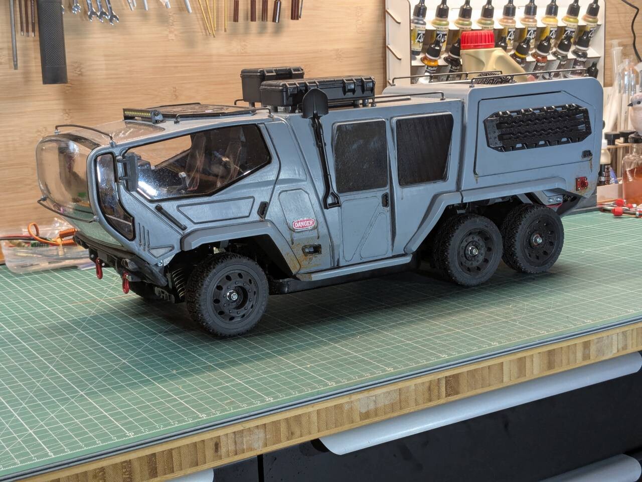 6x6 Apocalypse Truck on a TT-02 Chassis - Big Rigs and Scale Armour ...